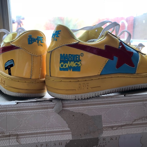 Bape | Shoes | Marvel Thor Limited Edition Babe Bape Sta Sz | Poshmark